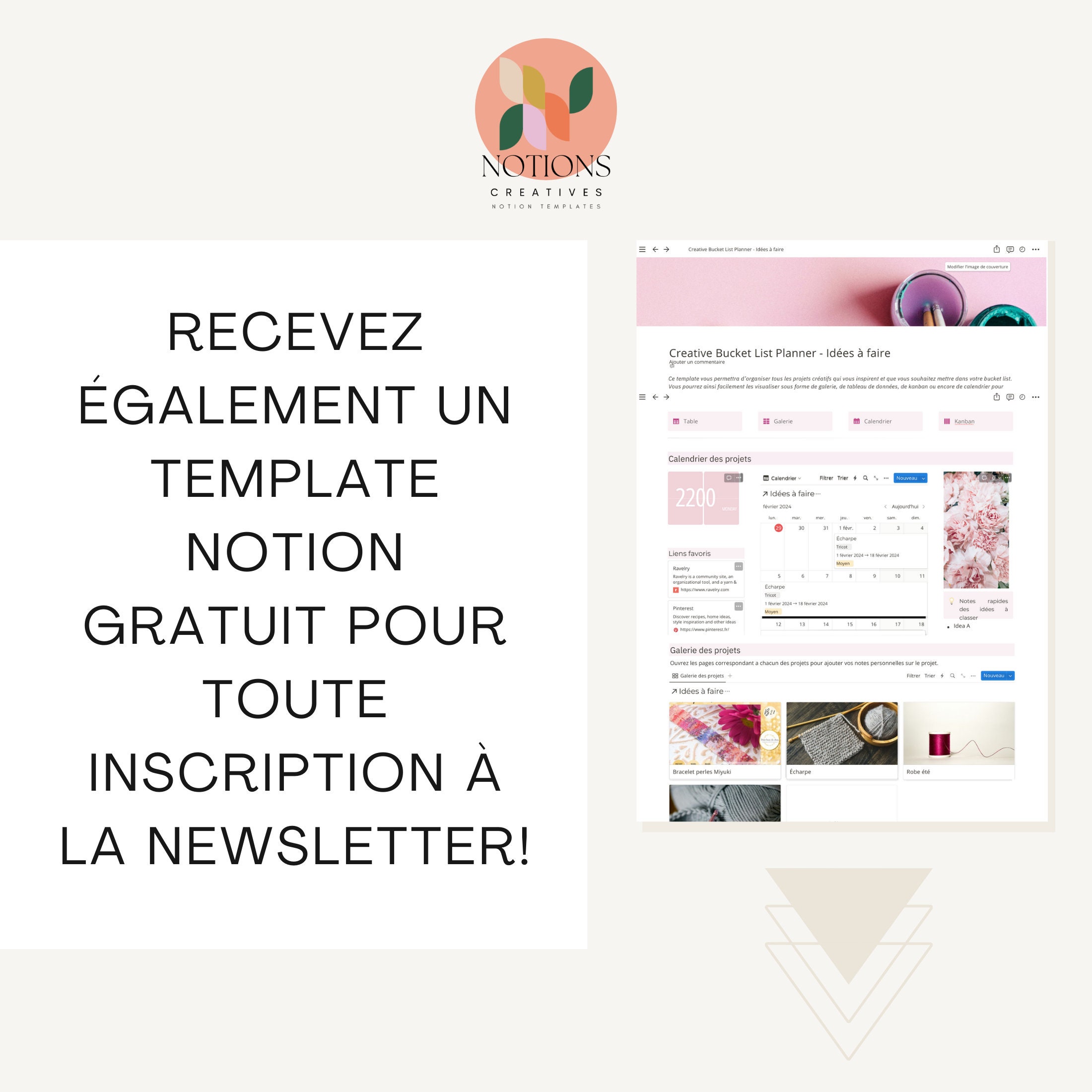 Template Notion in French /model Checklist Notion /opening Etsy Shop ...