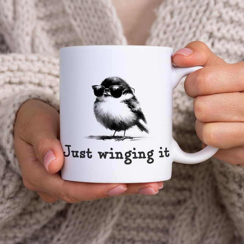 Just Wing It Mug - Etsy