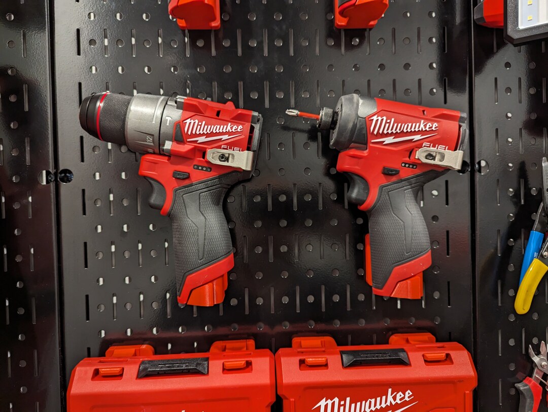 Wall Control - Milwaukee M12 Power Tool Holder - Etsy