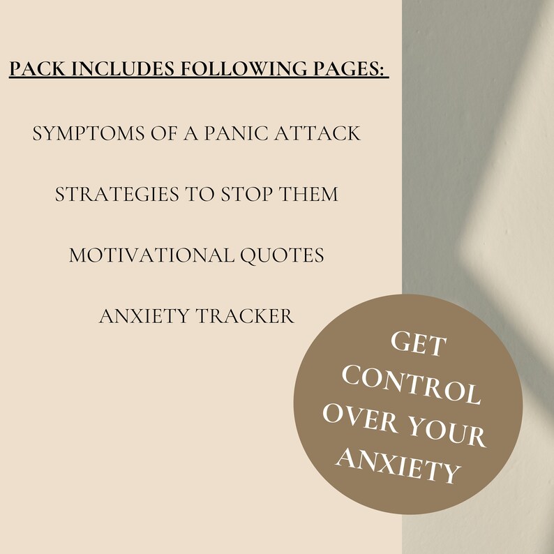 2024 Printables to Understand Panic Attacks Insight and Tools to Cope ...