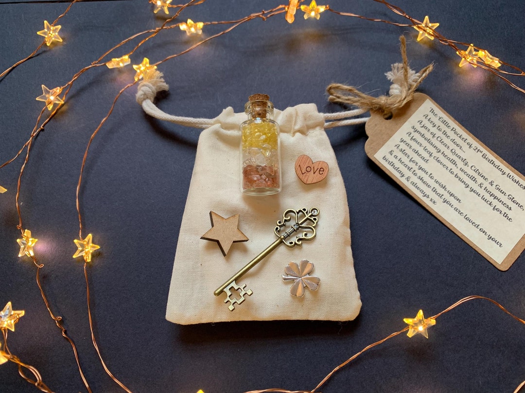21st Birthday Keepsake Gift, Key to the Door, Little Pocket of 21st ...