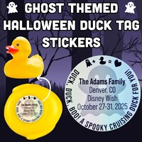 Cruising Ducks Life Preserver Personalized Tags - Etsy