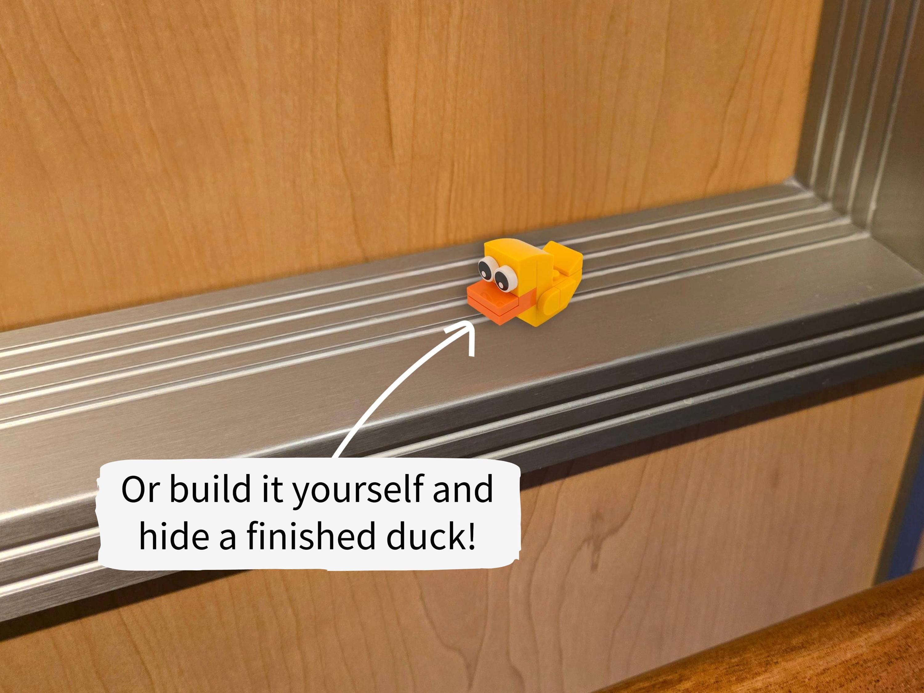 Brick Built Duck Kit LEGO Compatible With Custom Step by Step ...