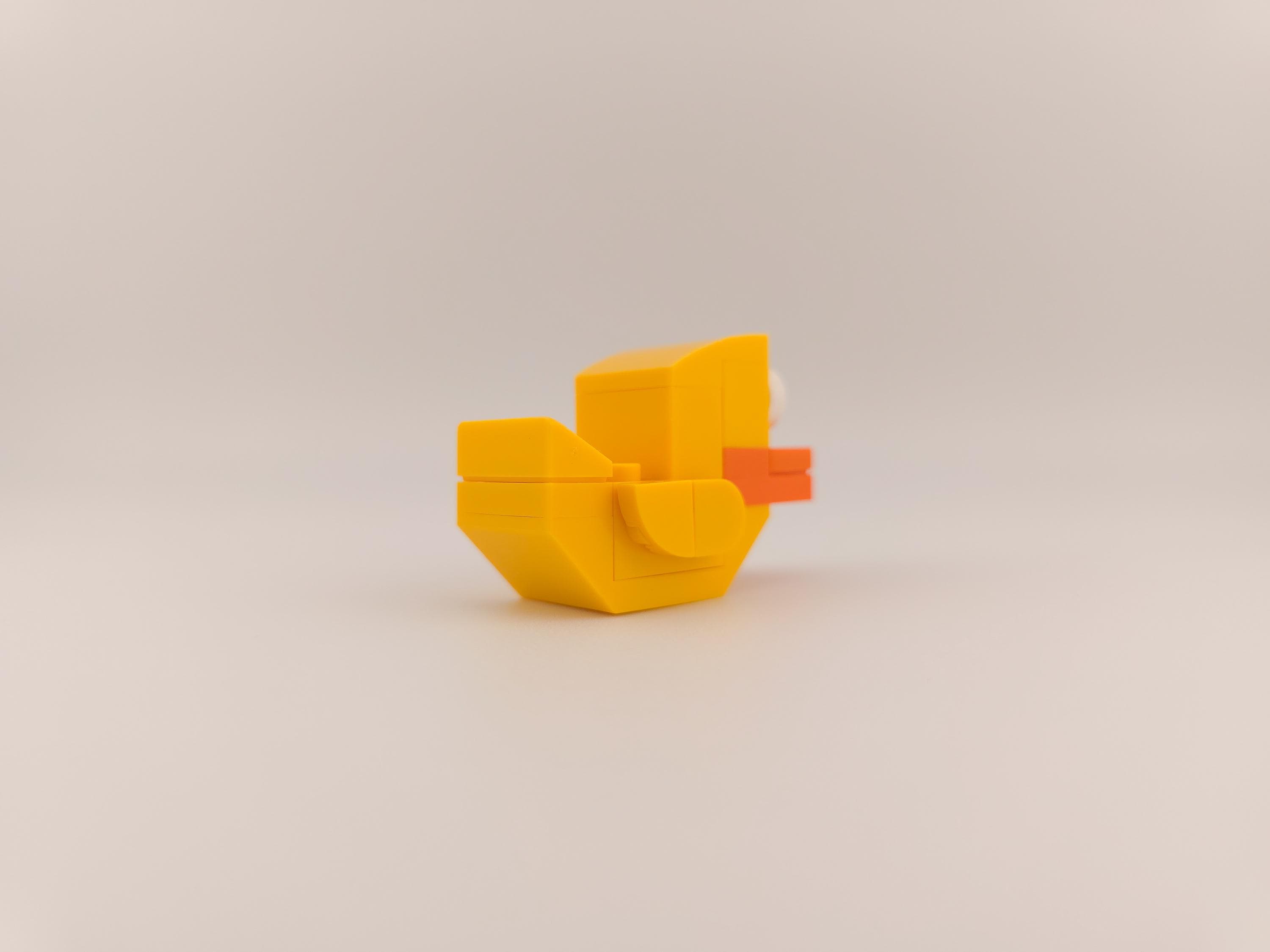 Brick Built Duck Kit LEGO Compatible With Custom Step by Step ...