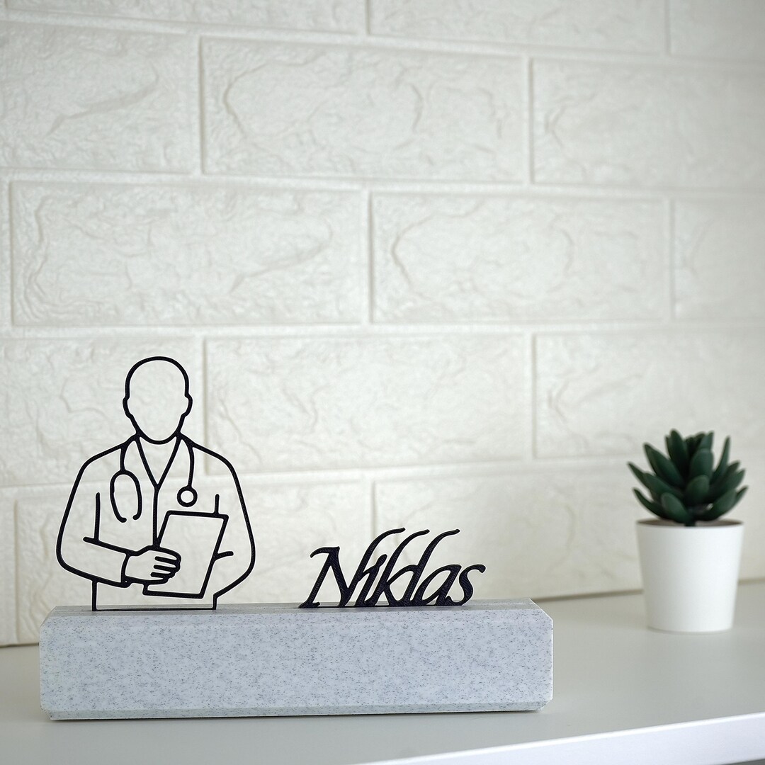 Personalized Line Art Doctor - Gift for Doctors & Medical Students - Etsy