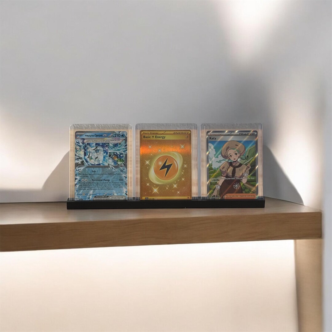Toploader Card Display Stand Ideal for All TCG Collections Pokémon Yu ...