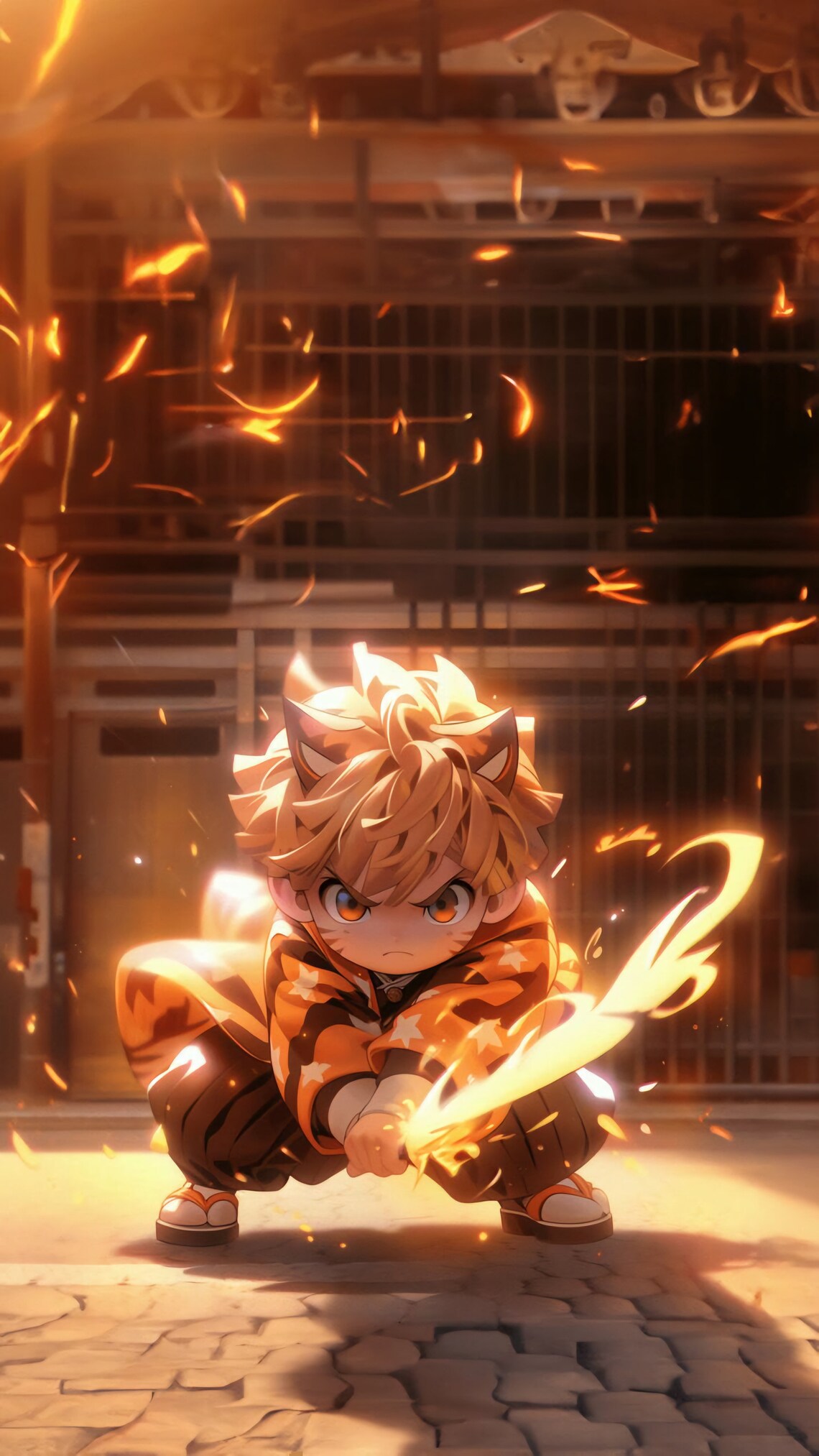 Demon Slayer : Kid Zenitsu Poster - Etsy