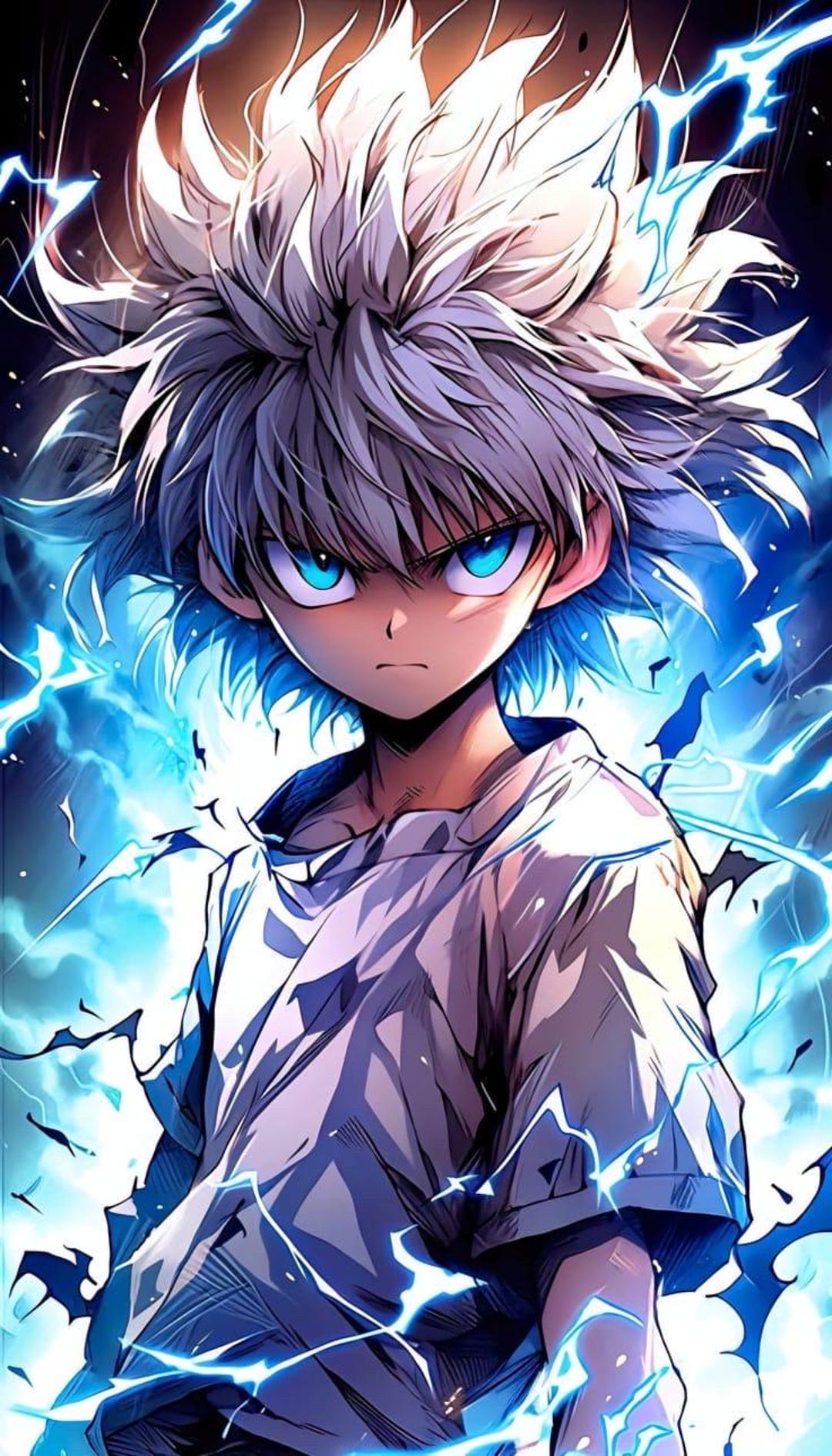 Killua Hunter X Hunter Transmutation Form Art Poster - Etsy