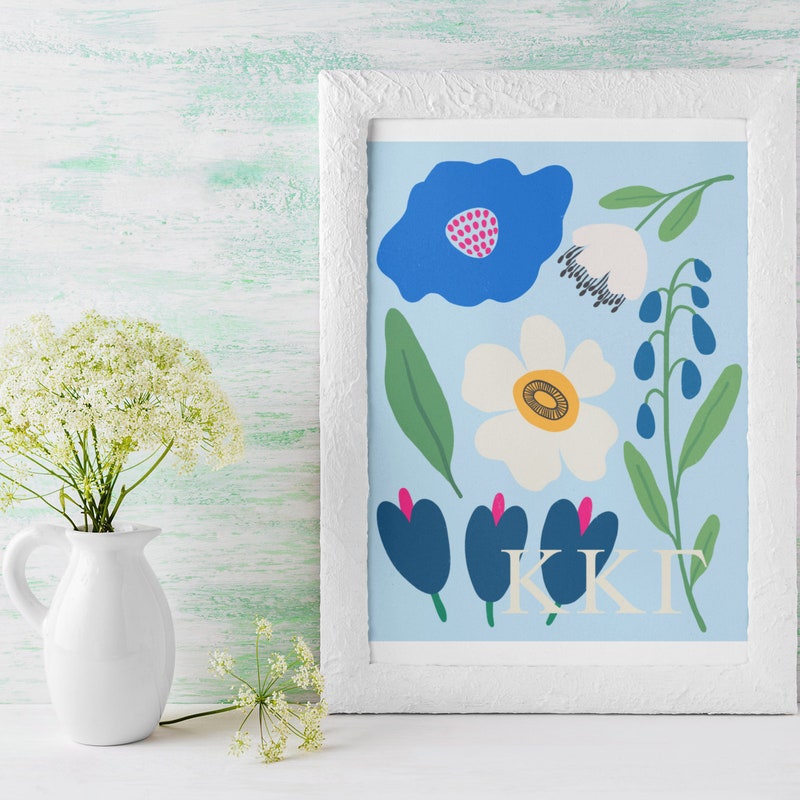 Kappa Kappa Gamma Wall Decor - Etsy