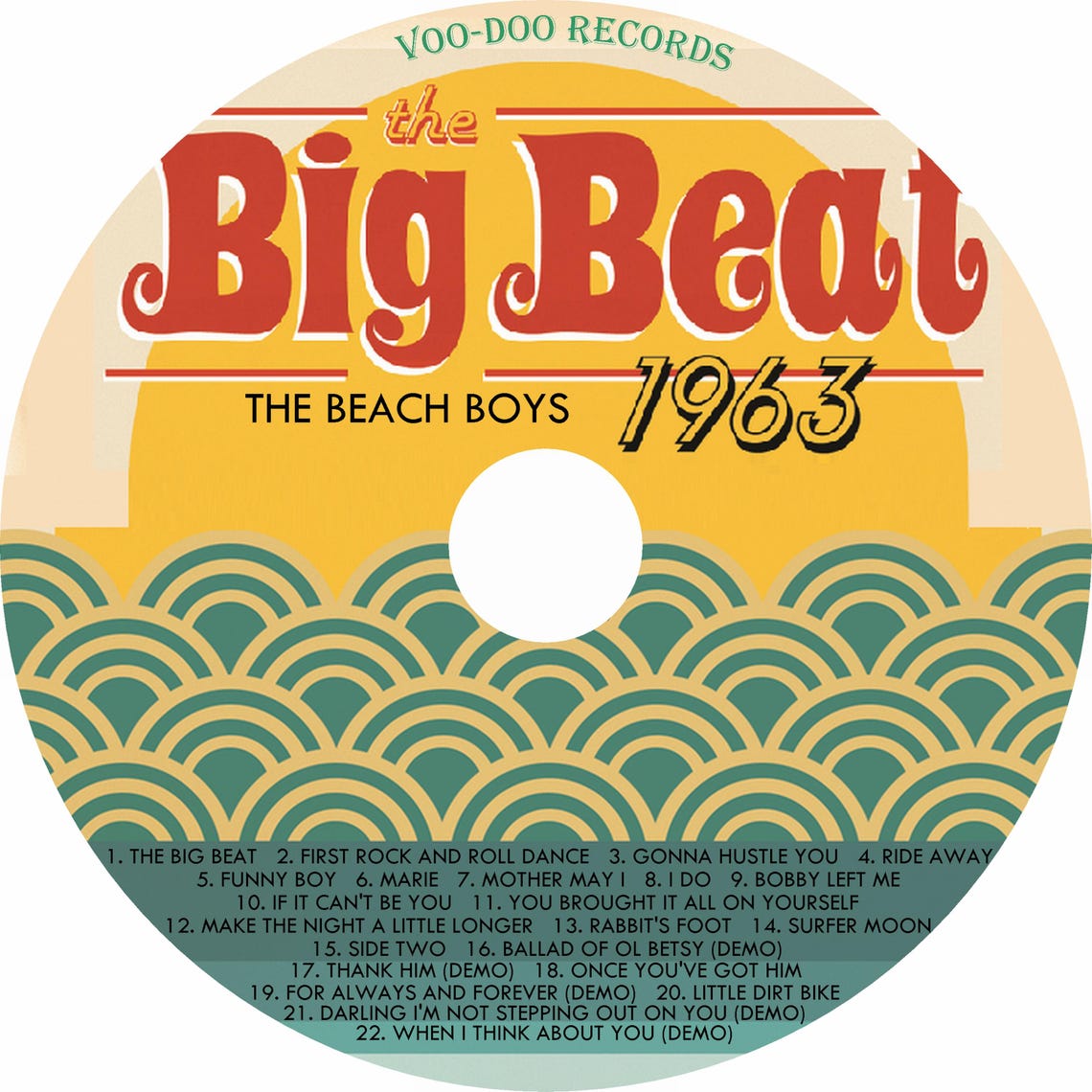 The Beach Boys - the Big Beat 1963 CD - Outtakes From the Beach Boys ...