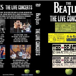 The Beatles - the Live Concerts [DVD] - 4 Complete Shows on One Disc ...