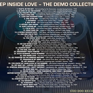 The Beatles - Step Inside Love - the Demo Collection - CD Eighty ...