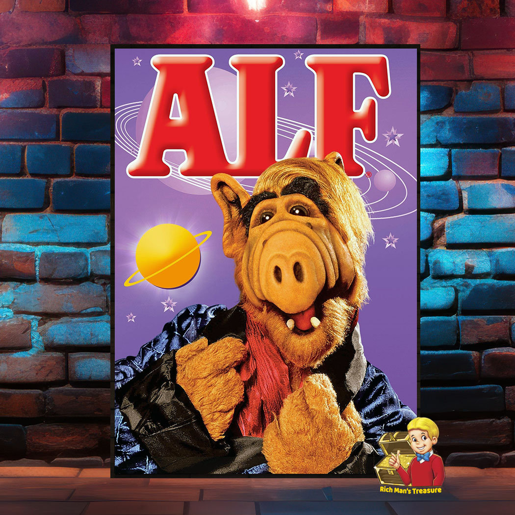 ALF Tv Series 1986, 4 Seasons, 102 Episodes, Complete Series, Vintage ...