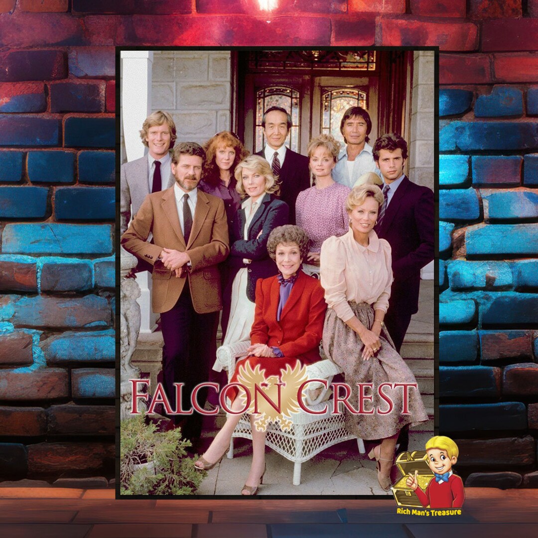 Falcon Crest Tv Series 1981 Digital Download All Season & Episodes Complete Tv Series No ADS - Etsy