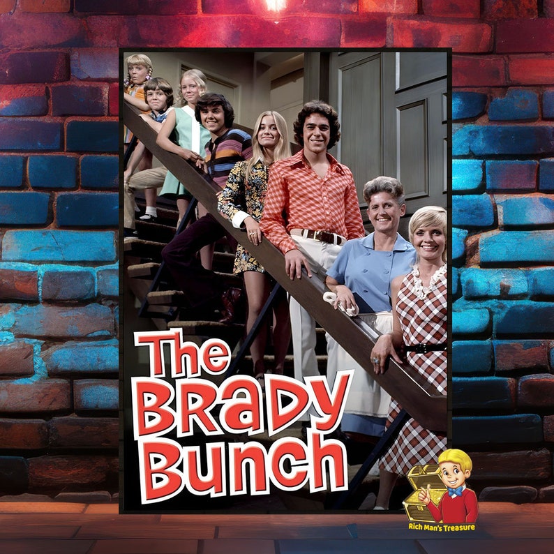The Brady Bunch TV Series 1969 colored Digital Download All Season ...