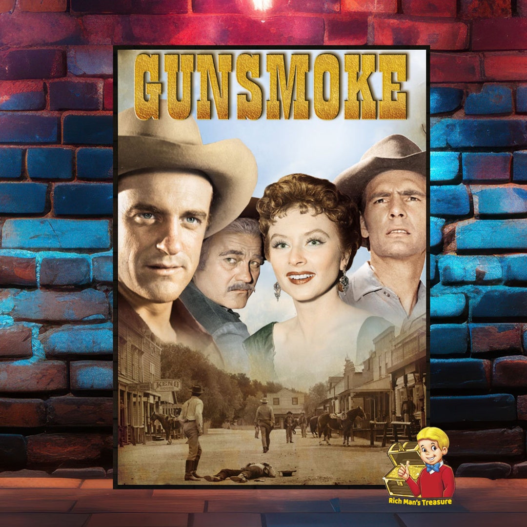 Gunsmoke Tv Series 1955 Digital Download All Season & Episodes Complete Tv Series No ADS - Etsy ...