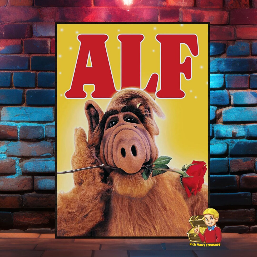 ALF Tv Series 1986, 4 Seasons, 102 Episodes, Complete Series, Vintage ...