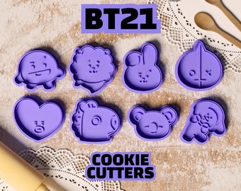 BTS Cookie Cutter Set - Etsy