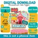 Circus Digital Cake Topper, Circus Tent Cake Topper, Carnival Cake ...