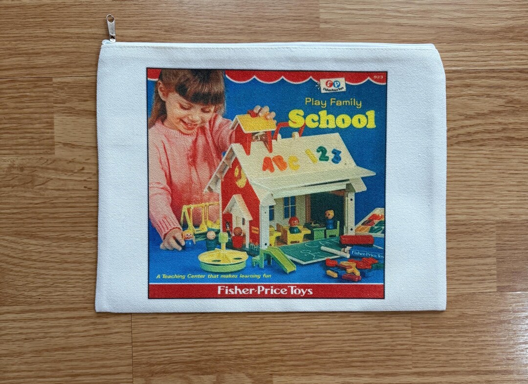 Custom Storage Bag for Vintage Fisher Price Little People Parts Pieces ...