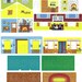Vintage Fisher Price Little People Reproduction Lithos Stickers Decals ...