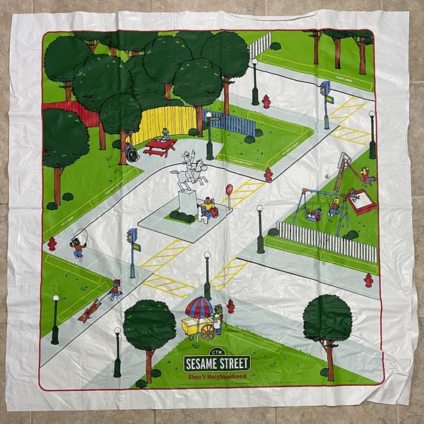 Sesame Street Play Mat - Etsy