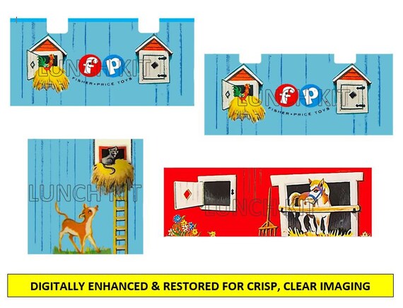 Fisher Price Safari Stickers