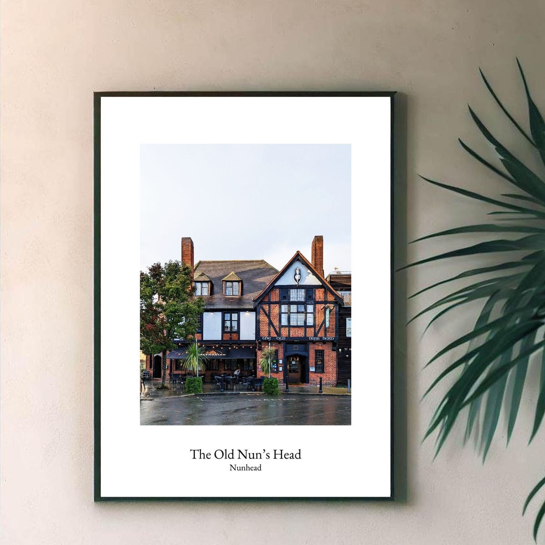 The Old Nun's Head, Nunhead - Etsy