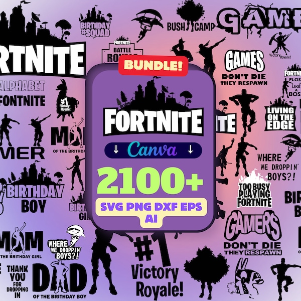Fortnite svg - Etsy