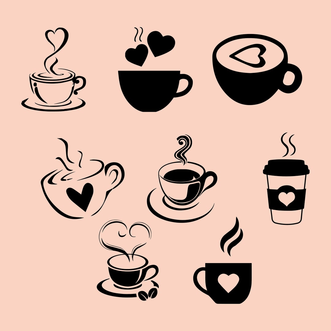 Coffee Svg Bundle, Coffee Love, Coffee Hearth Svg, Coffee Lover Svg, a ...