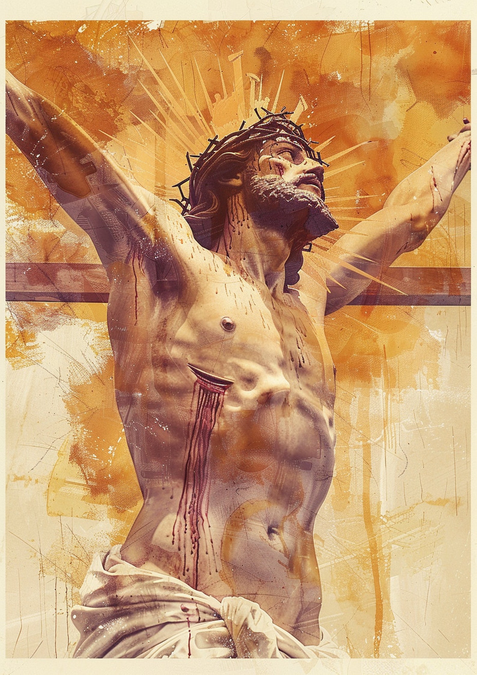 The Crucifixion of Jesus (matthew 27, Mark 15, Luke 23, John 19) - Etsy