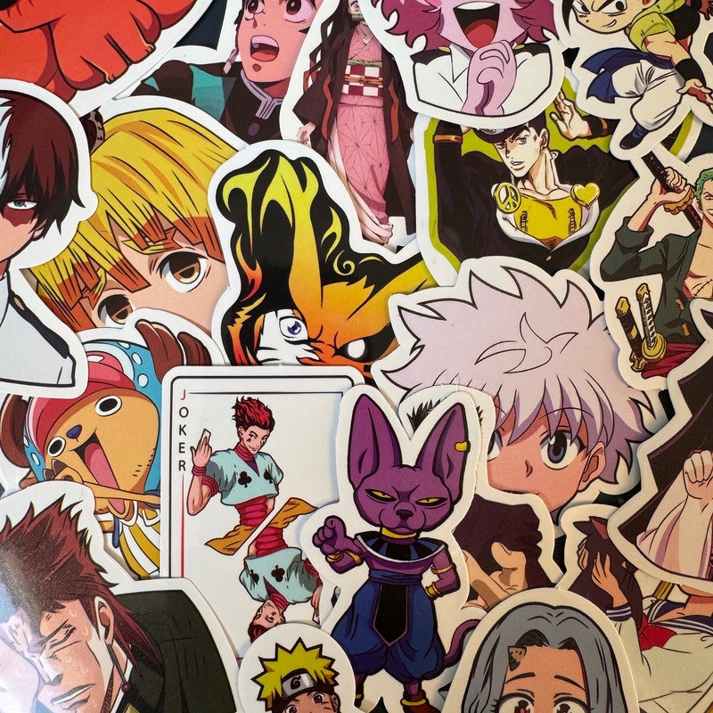 Anime Sticker Pack - Etsy