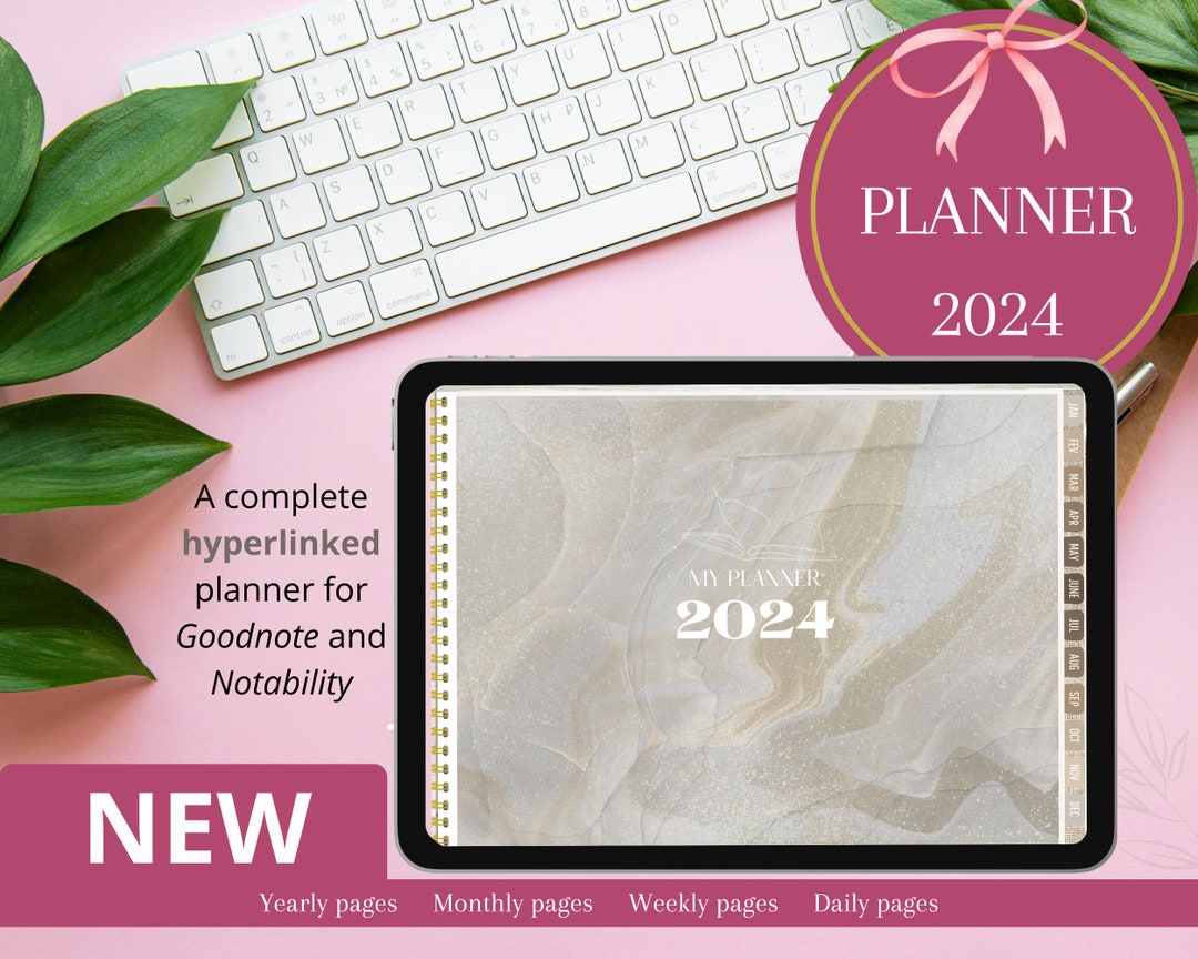 DIGITAL PLANNER 2024 - Etsy