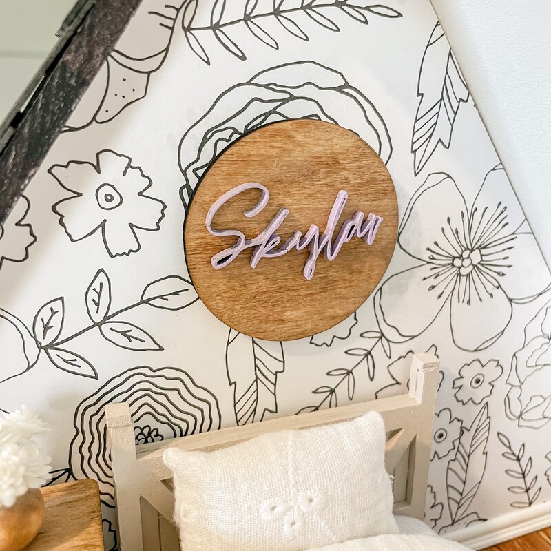 Dollhouse Sign - Etsy