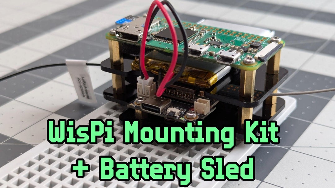 Wisblock Mounting Kit to Mount RAK Wireless RAK19007, Raspberry Pi, and ...
