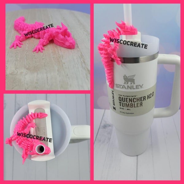 Dragon Straw Topper File - Etsy
