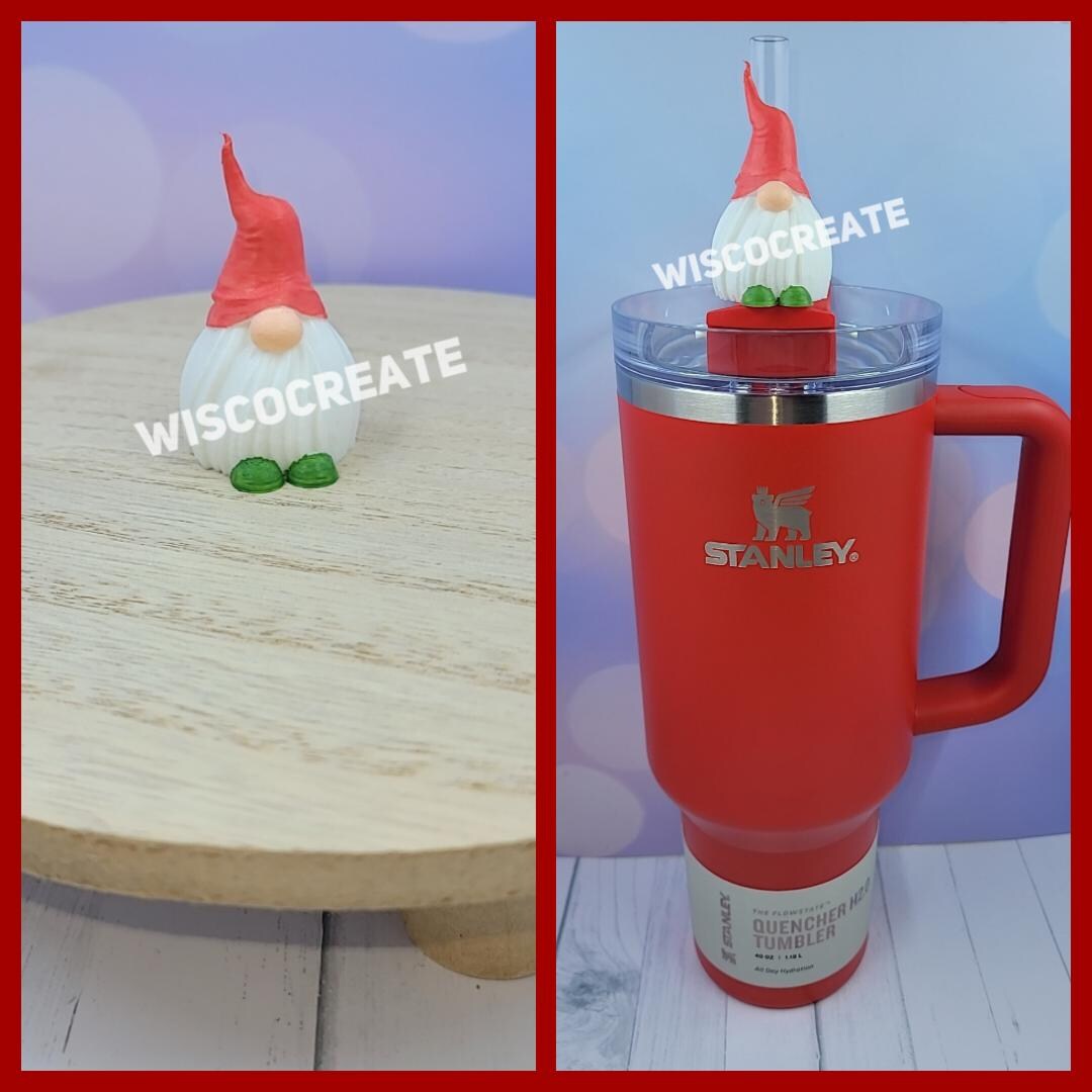 Gnome Stanley Straw Topper Collection - Etsy