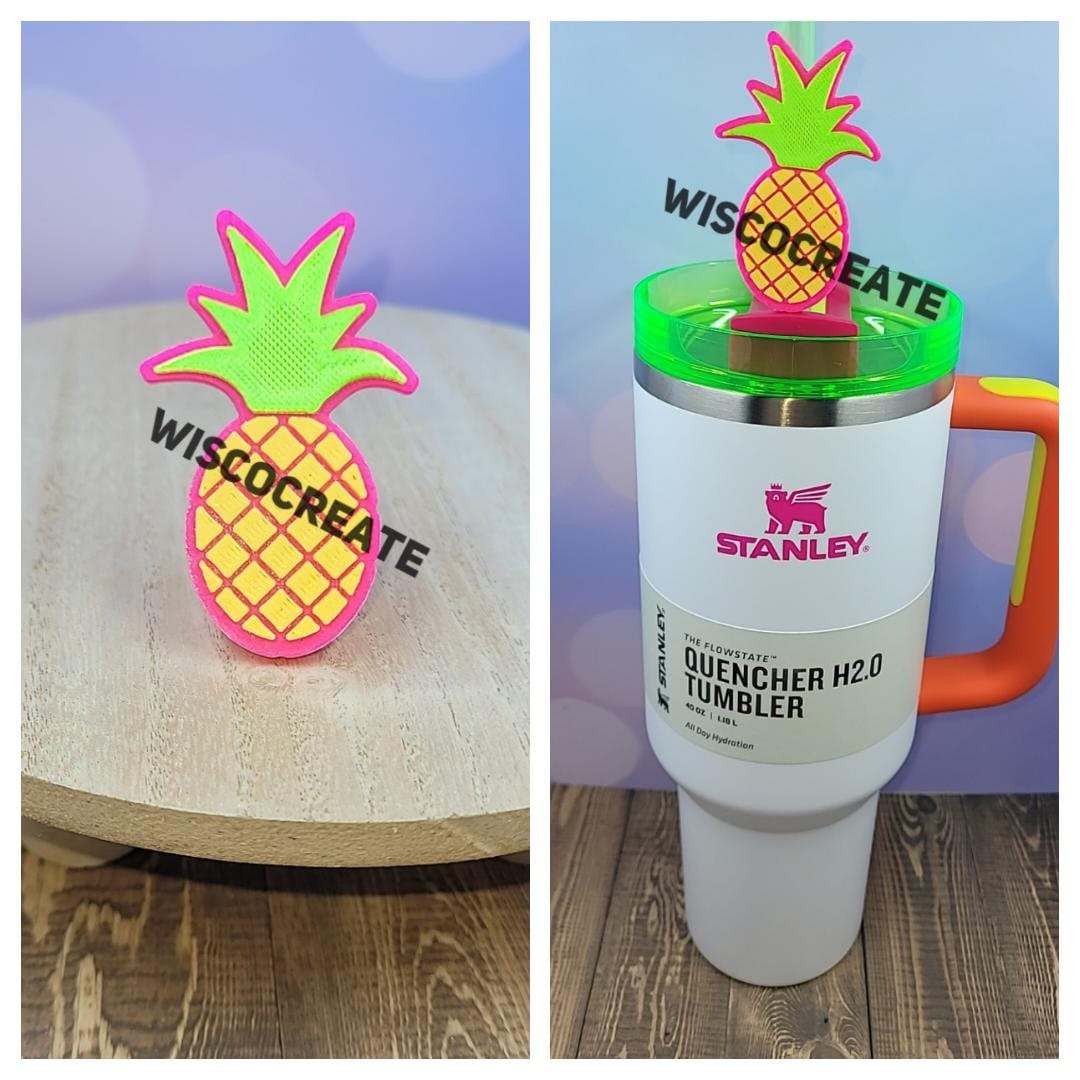 Stanley Fruit Straw Toppers - Etsy