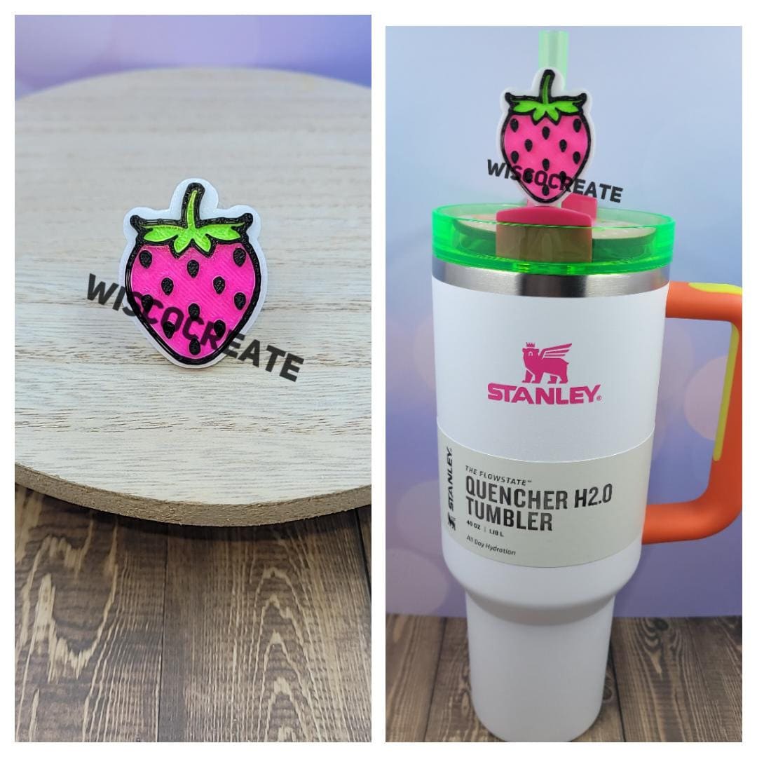 Stanley Fruit Straw Toppers - Etsy