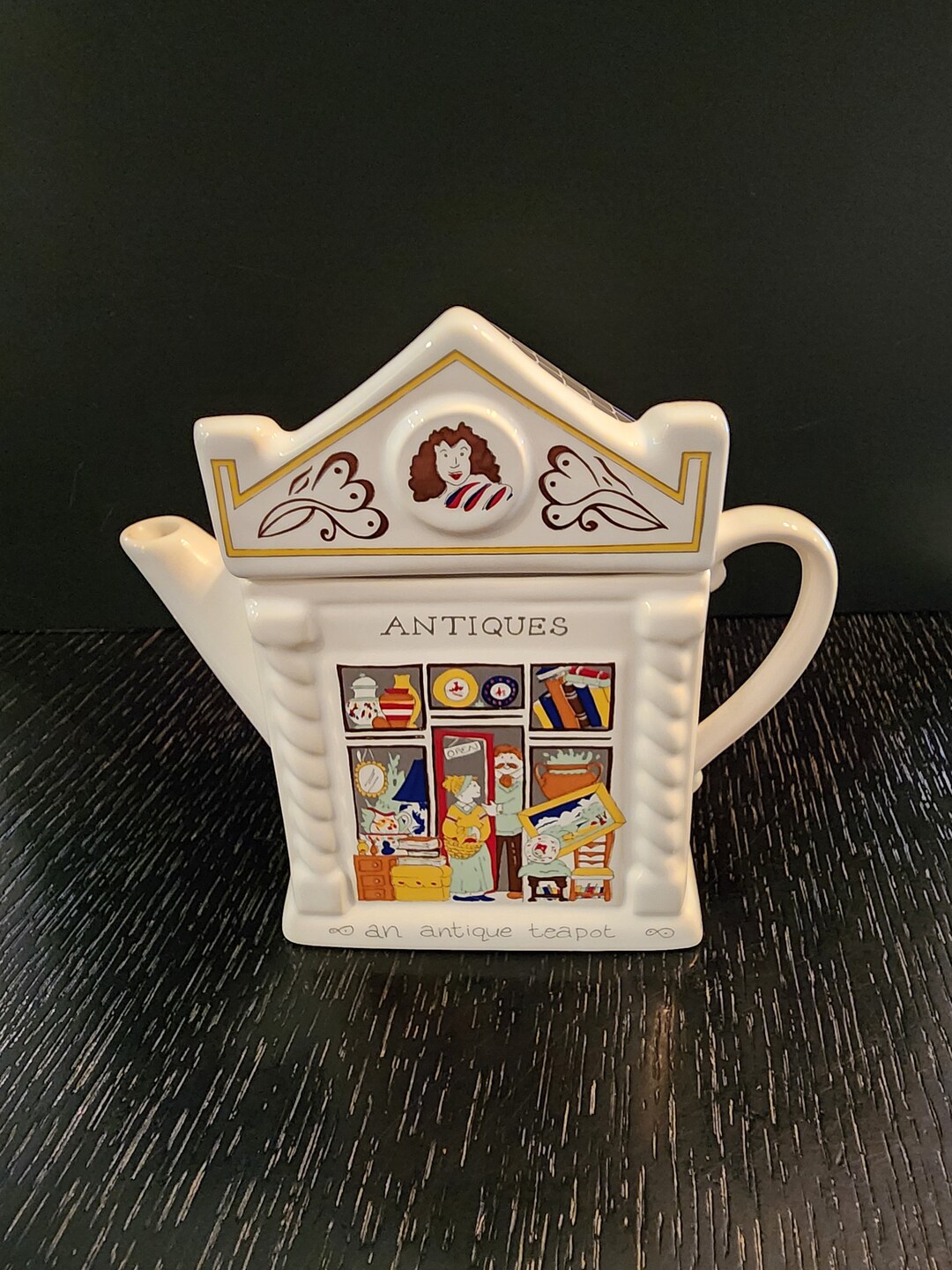 English Life Teapots, Decorative Teapot, Wade Antique Shop Vintage ...