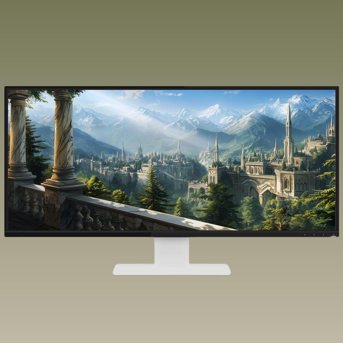Throne of Glass Ultrawide Wallpaper Terrasen Tog Desktop Wallpaper ...