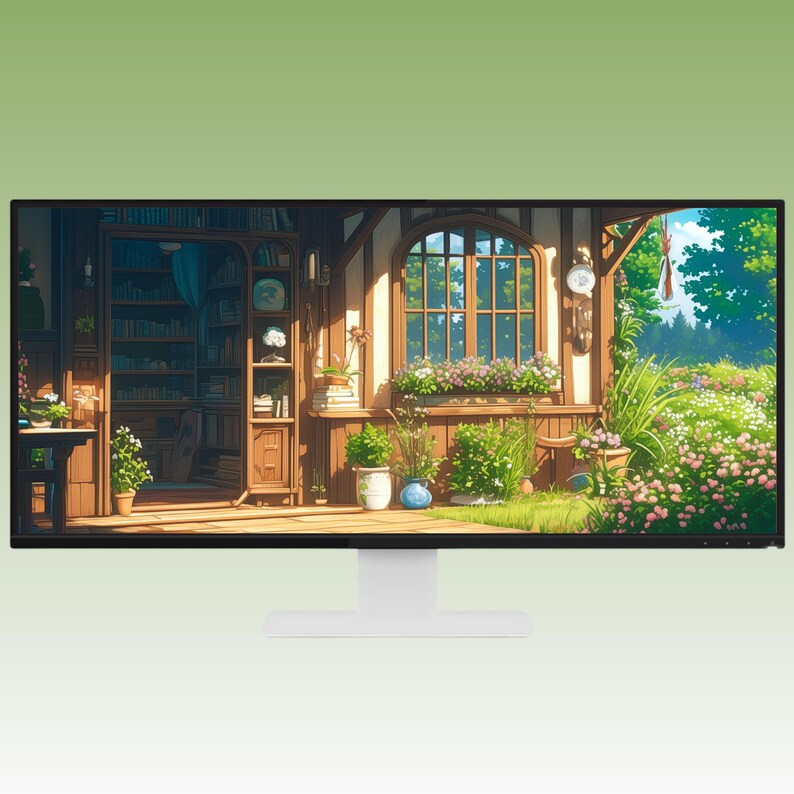 Cottagecore Wallpaper Ultrawide Wallpaper Desktop Wallpaper Desktop ...