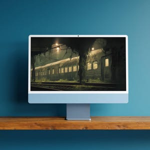 Spooky Desktop Wallpaper Halloween Wallpaper Laptop Wallpaper MacBook ...