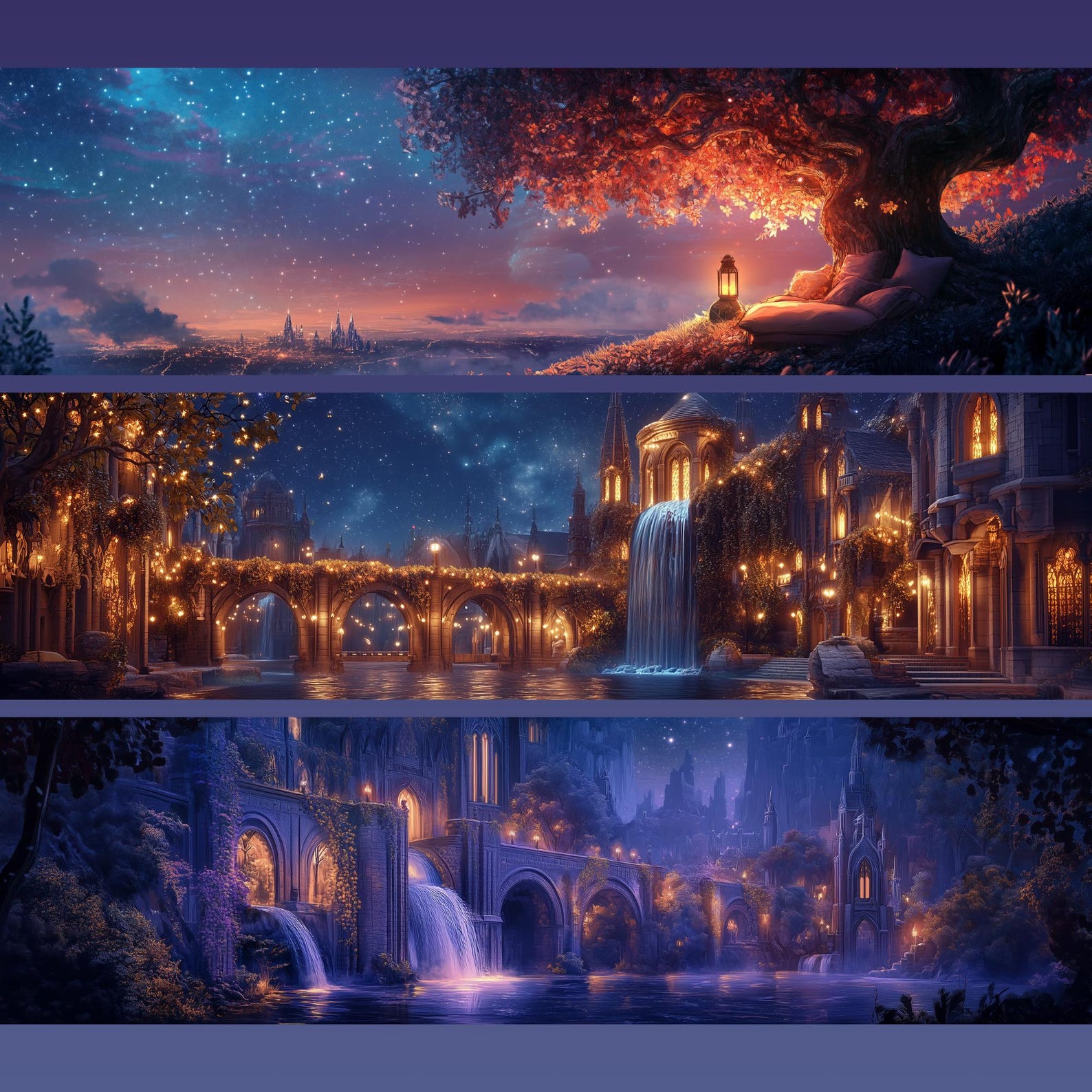 Velaris Acotar Super Ultrawide Wallpaper City of Starlight Wallpaper ...