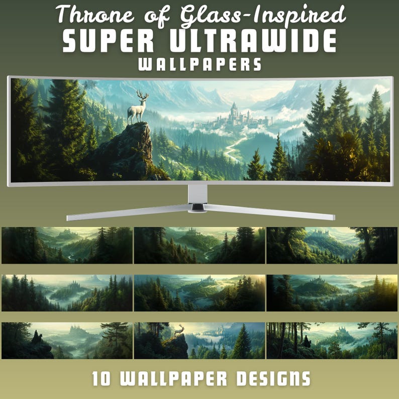 Throne of Glass Super Ultrawide Wallpaper Terrasen Super Ultrawide ...