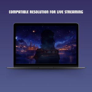 Velaris Night Court Animated Background Acotar Inspired Twitch Overlay ...