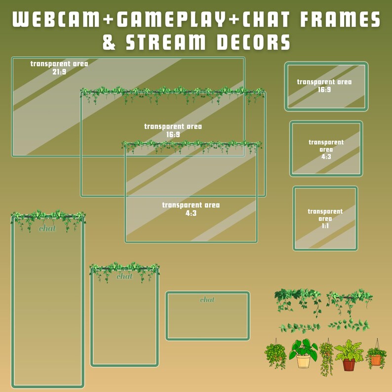 Mystical Forest Animated Twitch Stream Package Cozy Animated Twitch ...