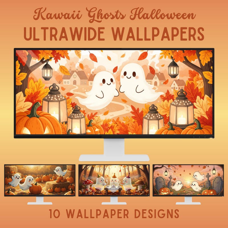 Autumn Ultra Wide Wallpaper - Etsy