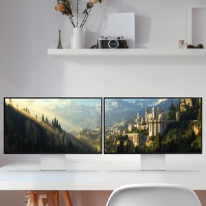 Terrasen TOG Dual Screen Desktop Wallpaper Throne of Glass Wallpaper ...