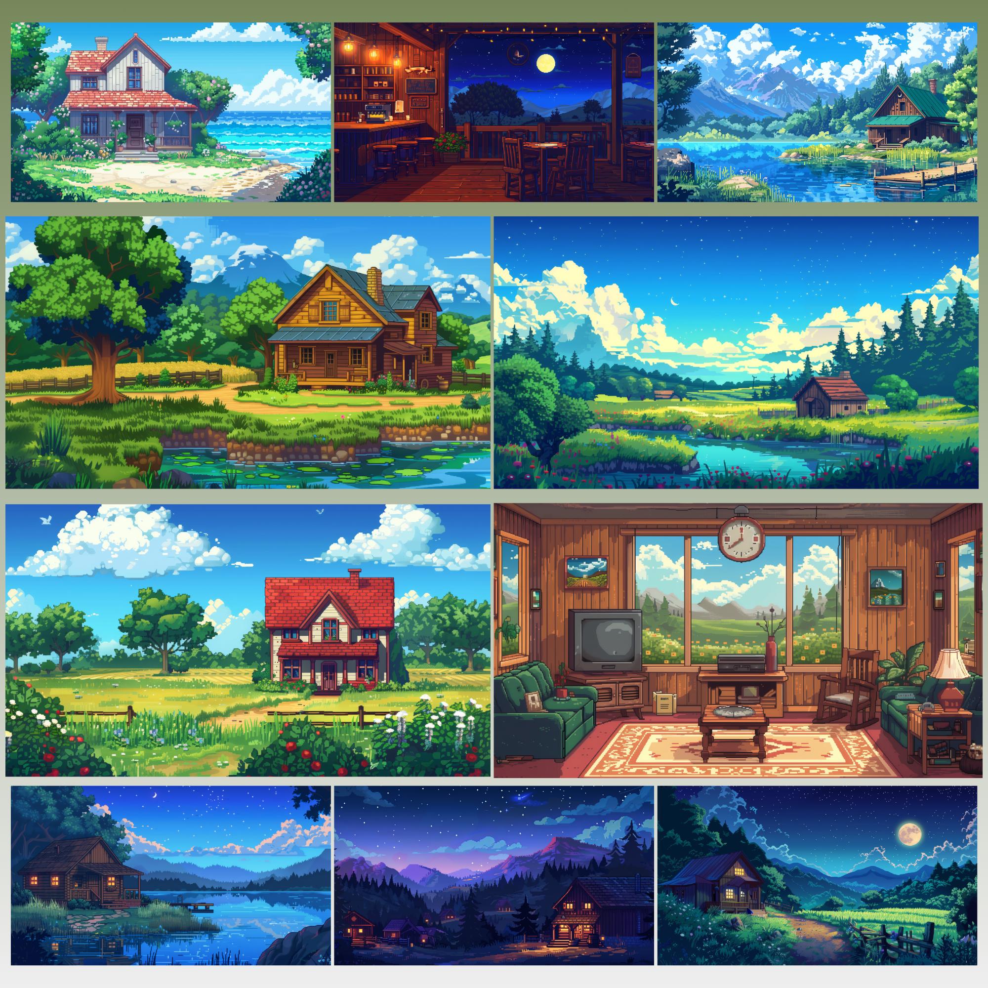 Stardew Valley Inspired Desktop Wallpaper Gamer Laptop Wallpaper ...